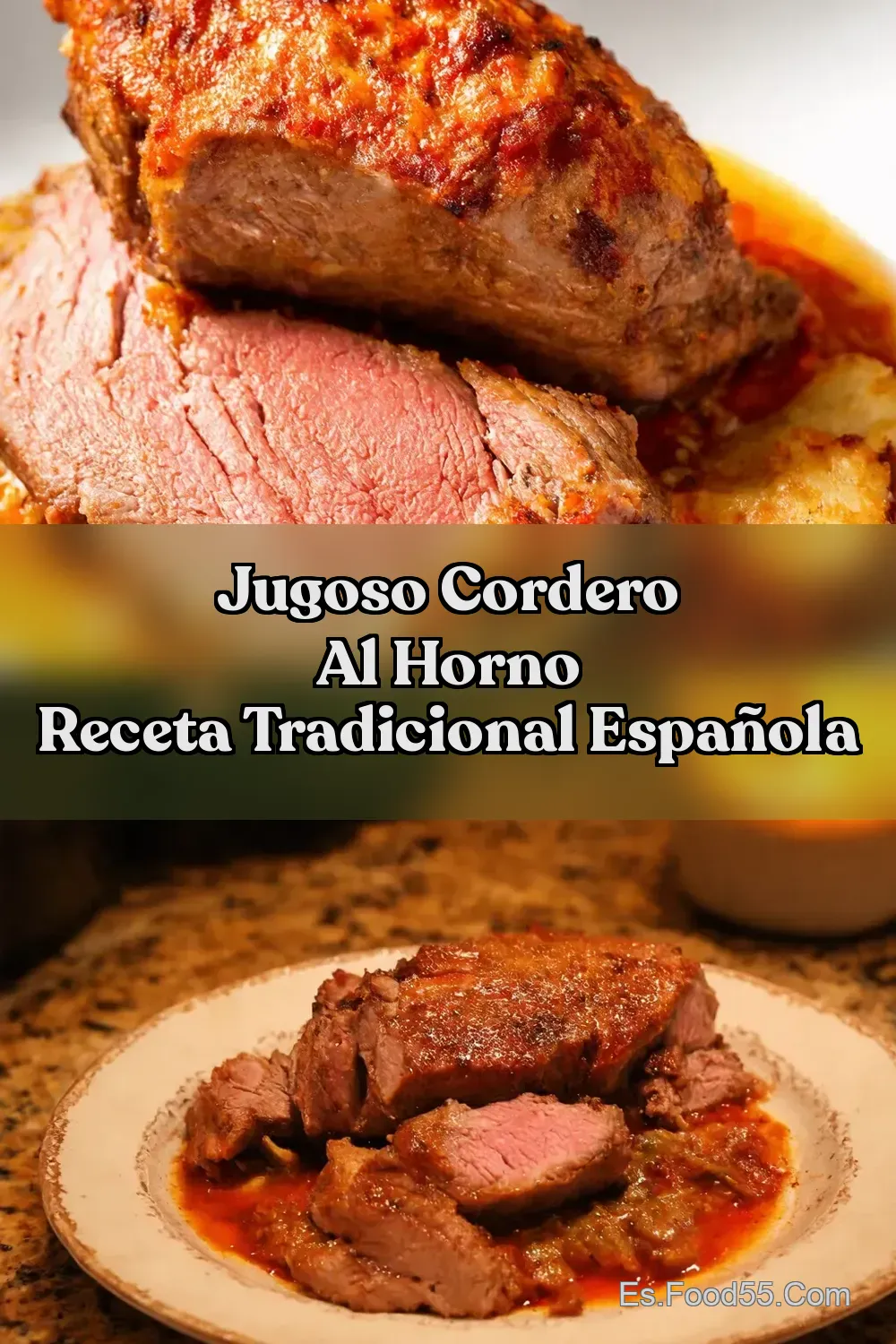 Cordero al Horno a la Española Receta de la Abuela