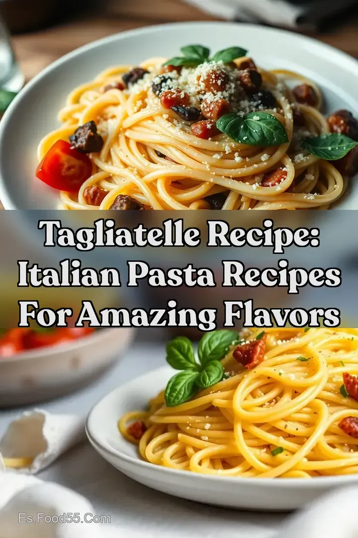 Tagliatelle a la Boloñesa Auténtica: ¡Un Abrazo Italiano!